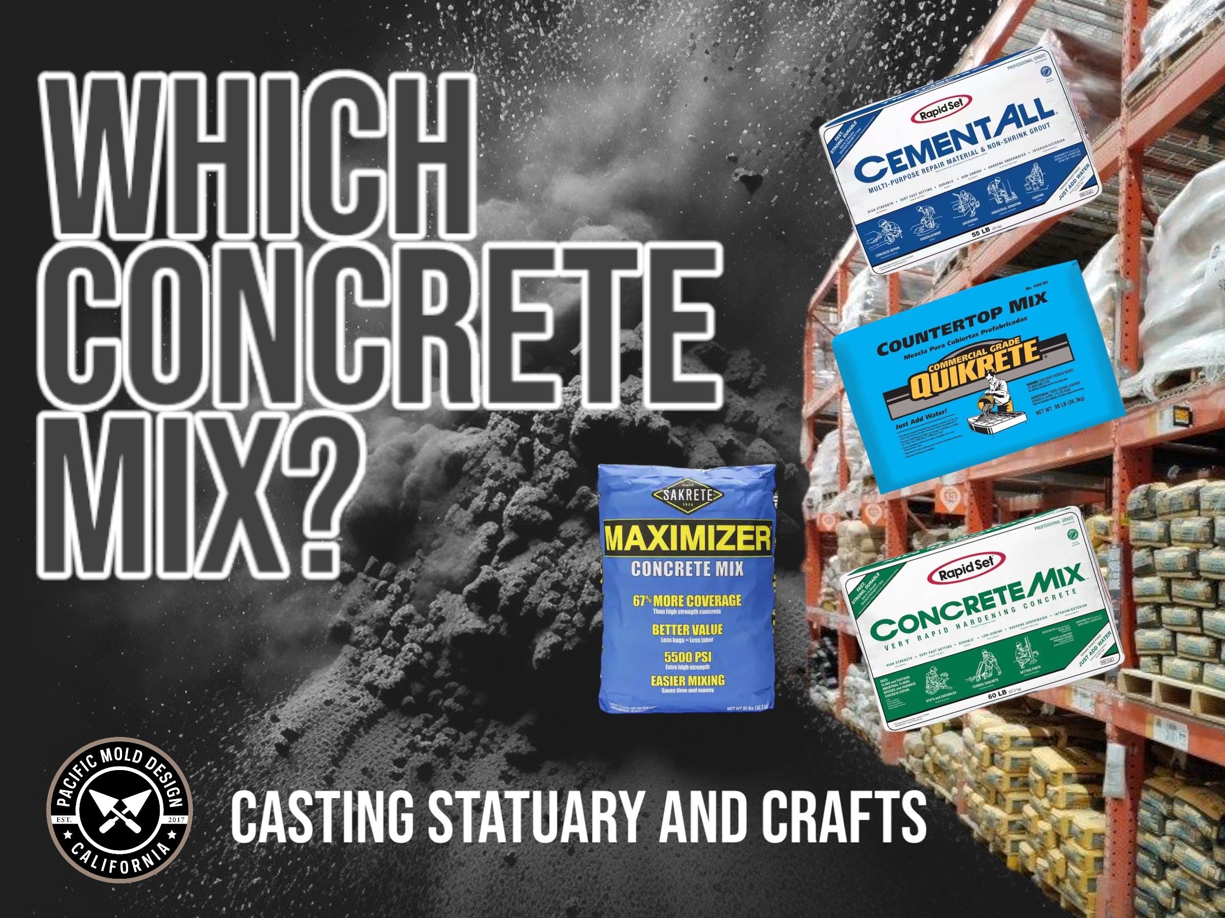 Which Concrete Mix is Best for Statuary and Craft Mold Casting ...