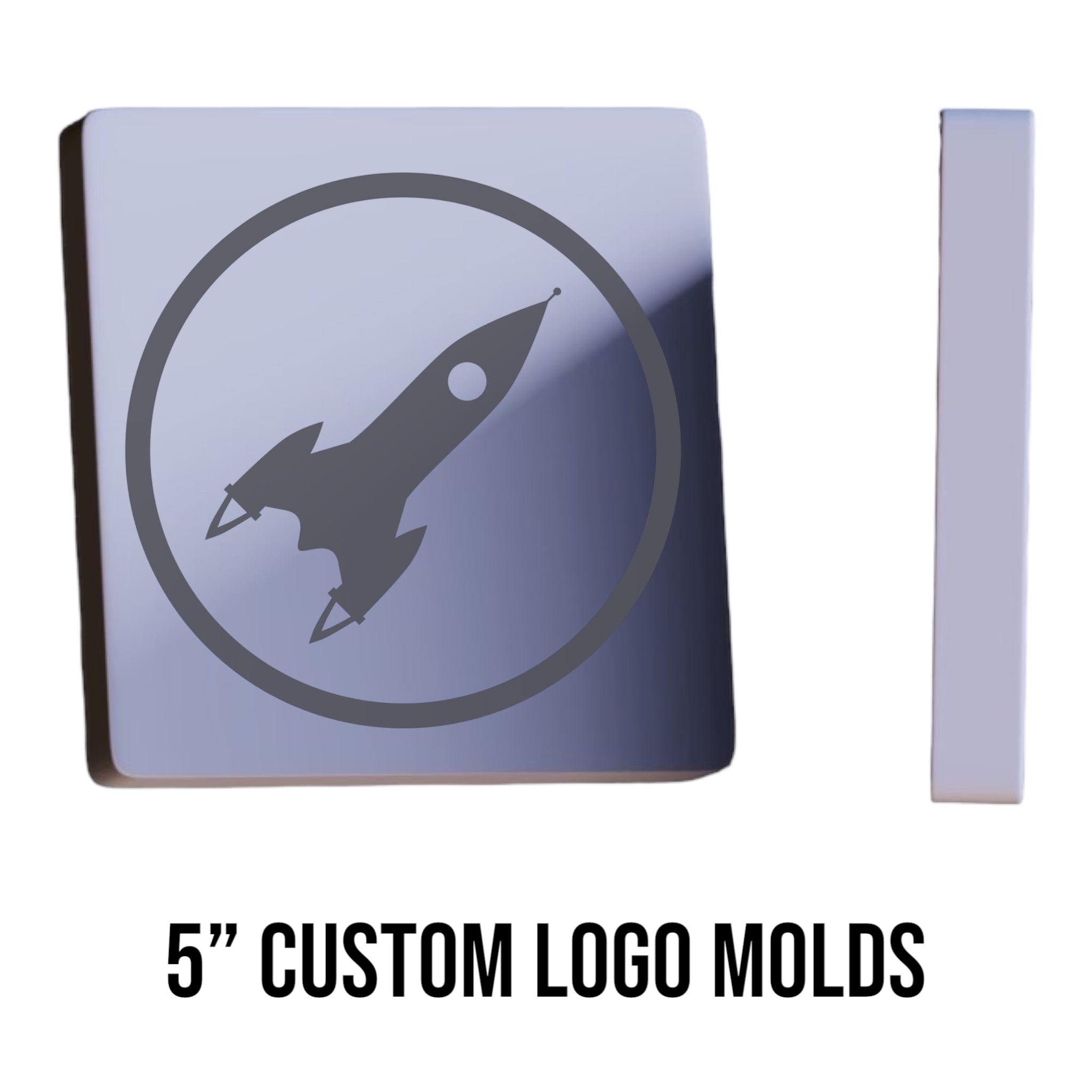 5” Custom Logo Molds – Pacific Mold Design